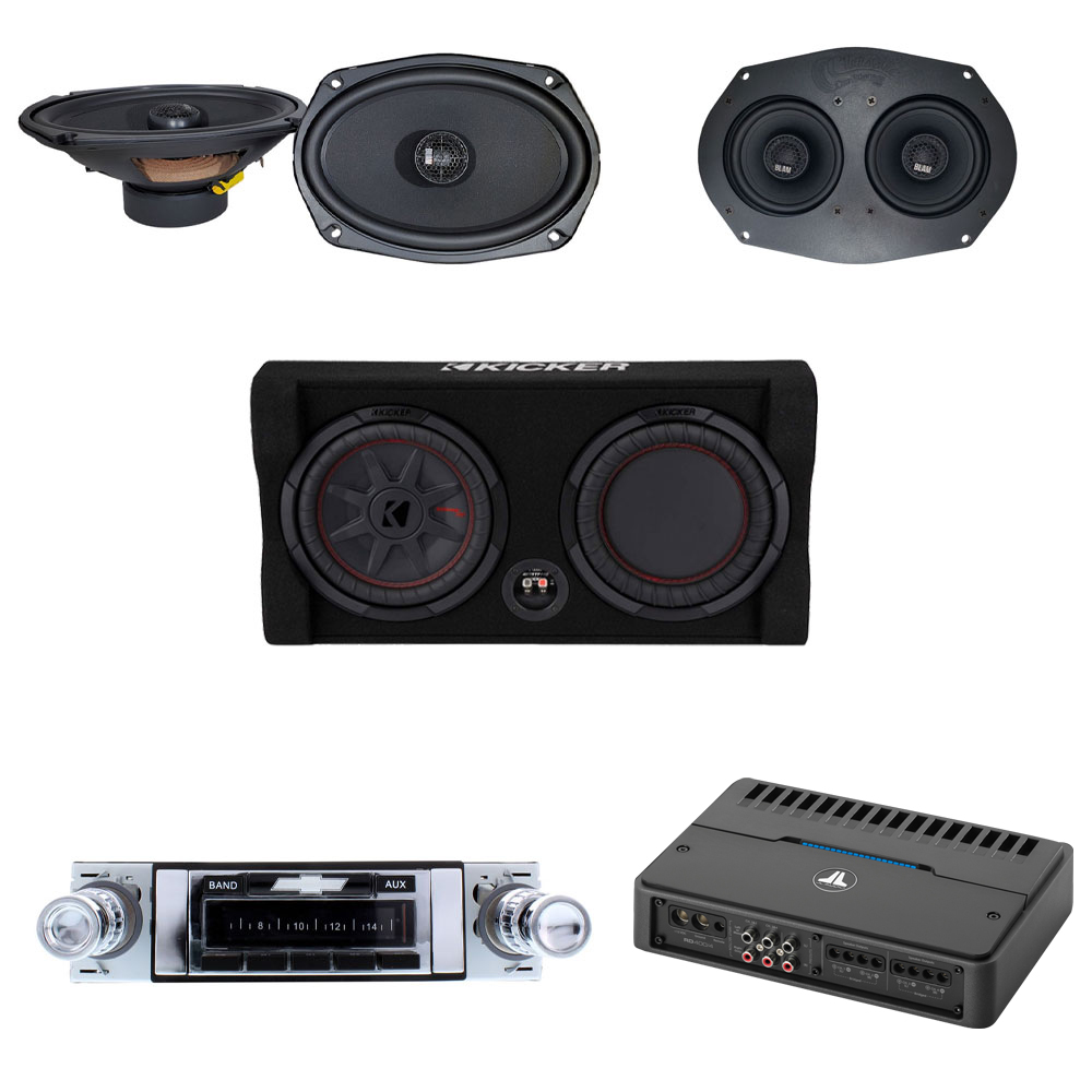 1963-1964 Impala BLAM Premium Stereo Kit: CAM-IMP-34-BLAMPSK