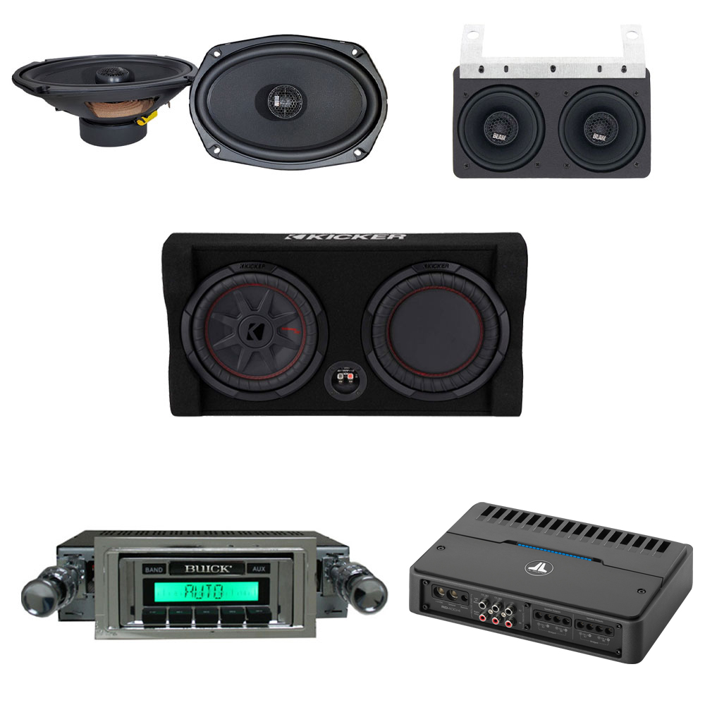 1957-1958 Buick Special BLAM Premium Stereo Kit: CAM-SPC-78-BLAMPSK
