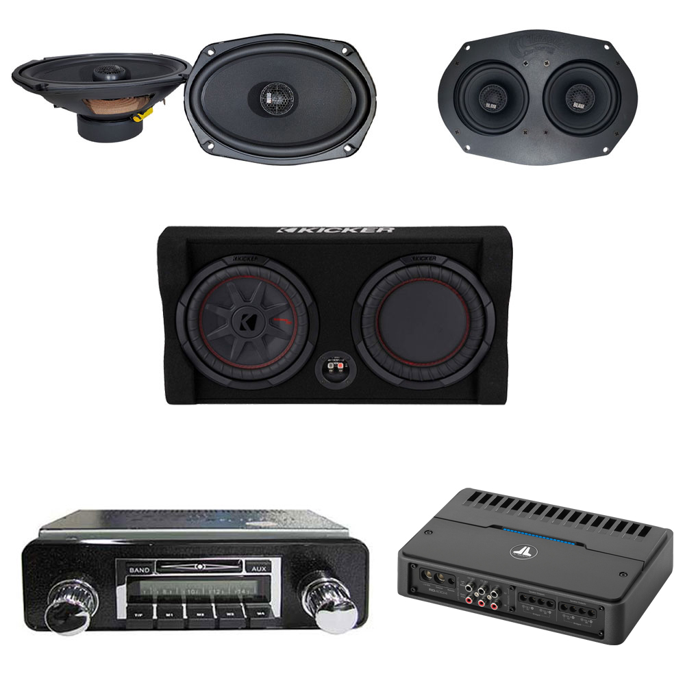 1968-1979 VW Bus BLAM Premium Stereo Kit: CAM-VWBL-BLAMPSK