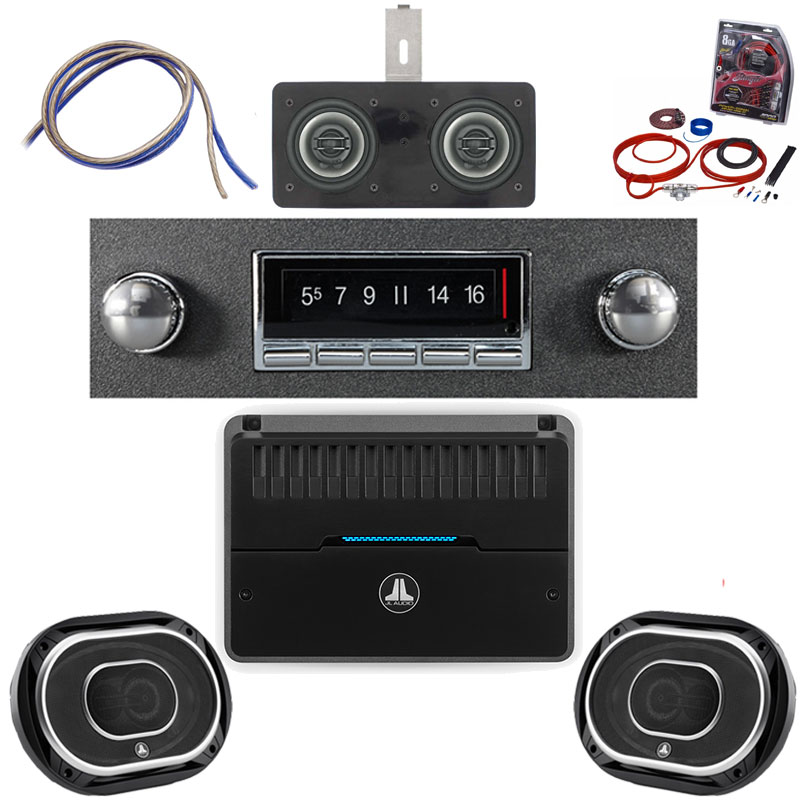 1969 Caprice JL Audio Stereo Kit: CAM-CAP-69-JLPSK