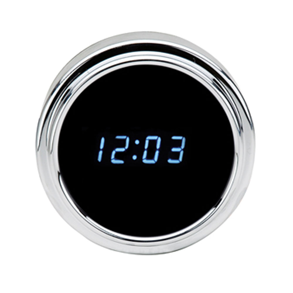Dakota Digital 1949-50 Ford digital clock with chrome housing, must ...