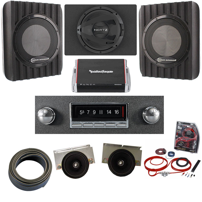 1978-1985 El Camino Hertz Stereo Kit: CAM-ELC-78-85-HPSK