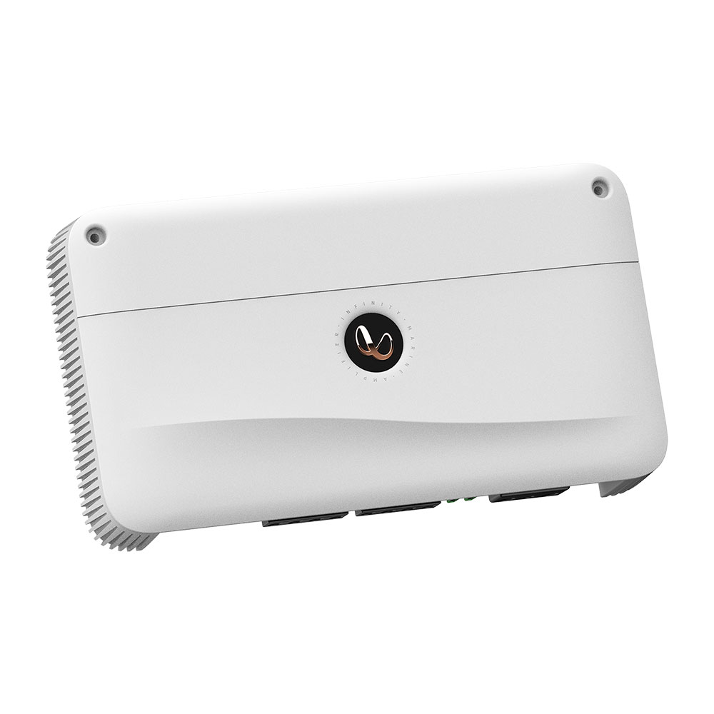 Infinity 400W 4 Channel Marine Grade Amplifier: MARINEM3004A