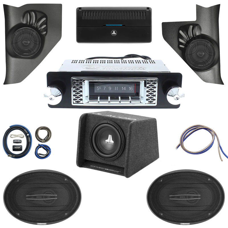 1955 Chevy Hertz Cento Premium Stereo Kit: CAM-VECH-5-CXPSK