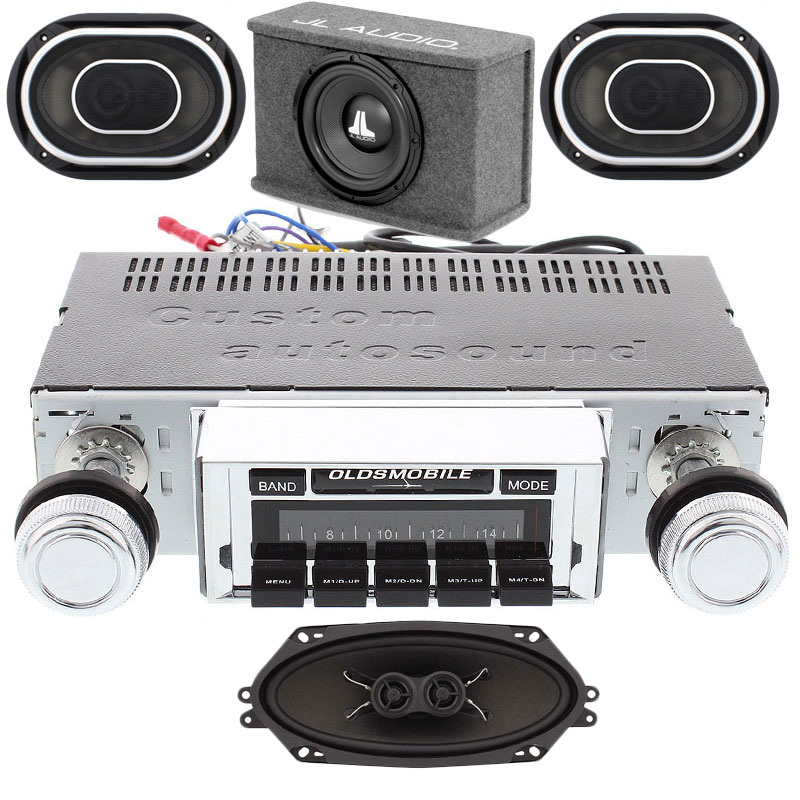 1968-1969 Cutlass JL Audio Stereo Kit: CAM-CUT-68_9-JLPSK