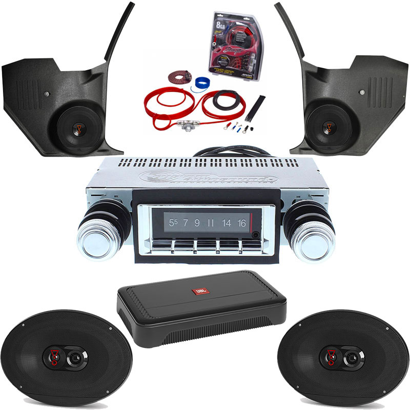 1968 Chevelle Radio With Bluetooth USA-740: CAM-CH68-740