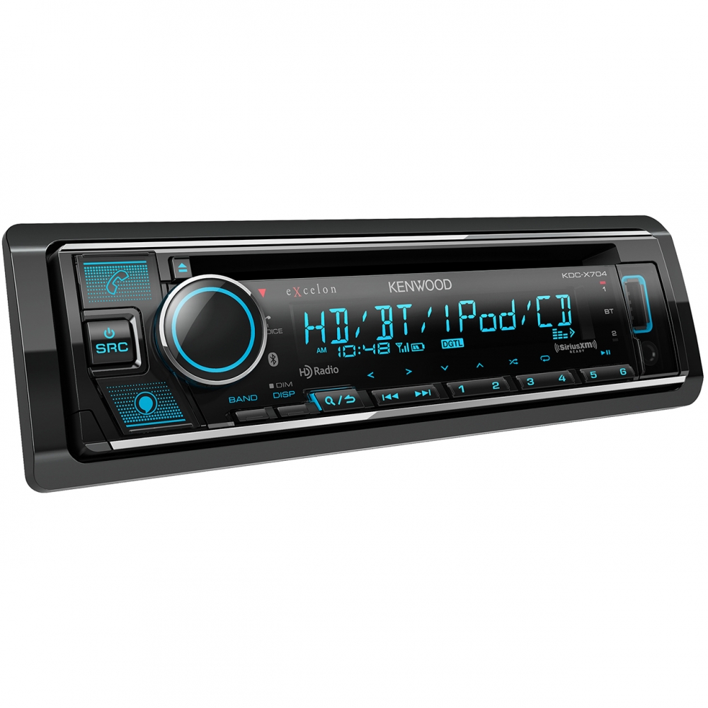 Kenwood 1999-2000 Ford Mustang Radio with Bluetooth CD USB & AUX: KNW ...