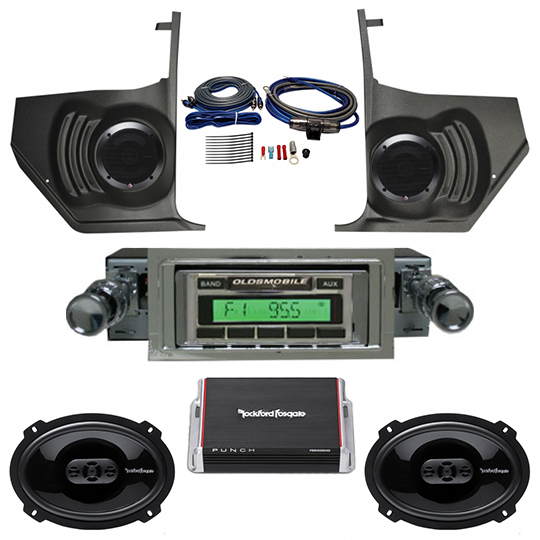 1964 Cutlass/442 Rockford Fosgate Premium Stereo Package: CAM-CUT-62_4 ...