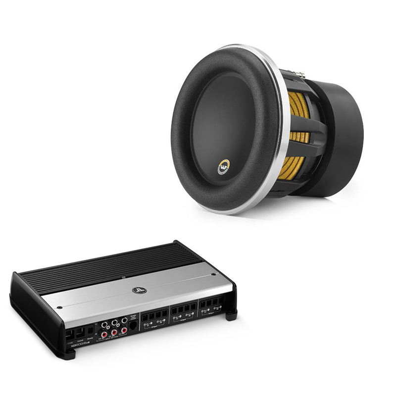 JL Audio 8W7AE & XD600/1v2 8 Inch Subwoofer Kit: 8W7AE-XD600-1v2