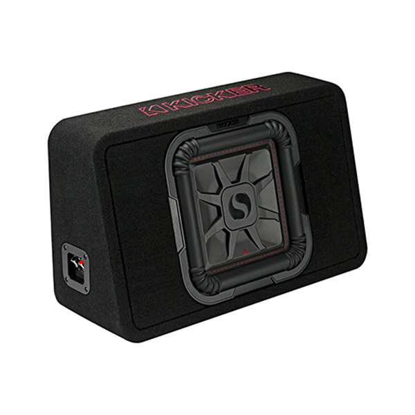 Kicker L7T 10" Solo Baric Loaded Subwoofer Enclosure 4 Ohm 500W: 46TL7T104