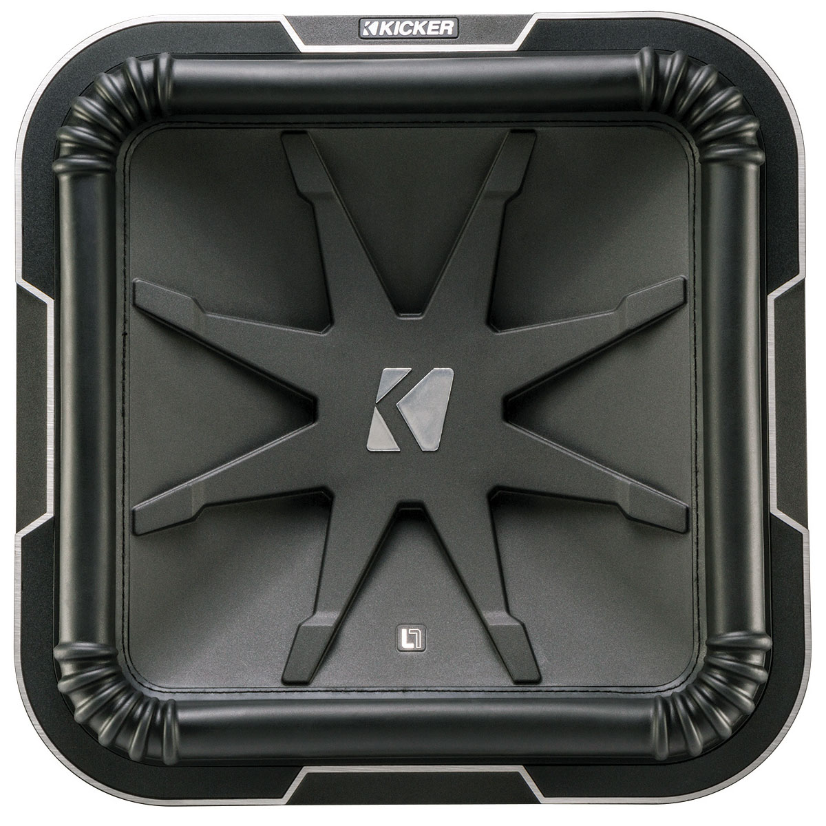 Kicker41L7152 L7 15" Solo Baric Subwoofer 2 Ohm DVC 1200W: 41L7152