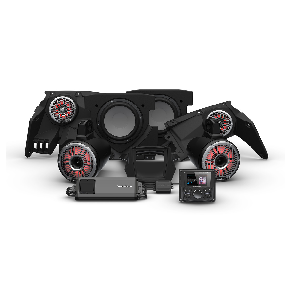 Rockford Fosgate X317-STG6 Can-Am X3 Stereo Package | ClassicCarStereos.com