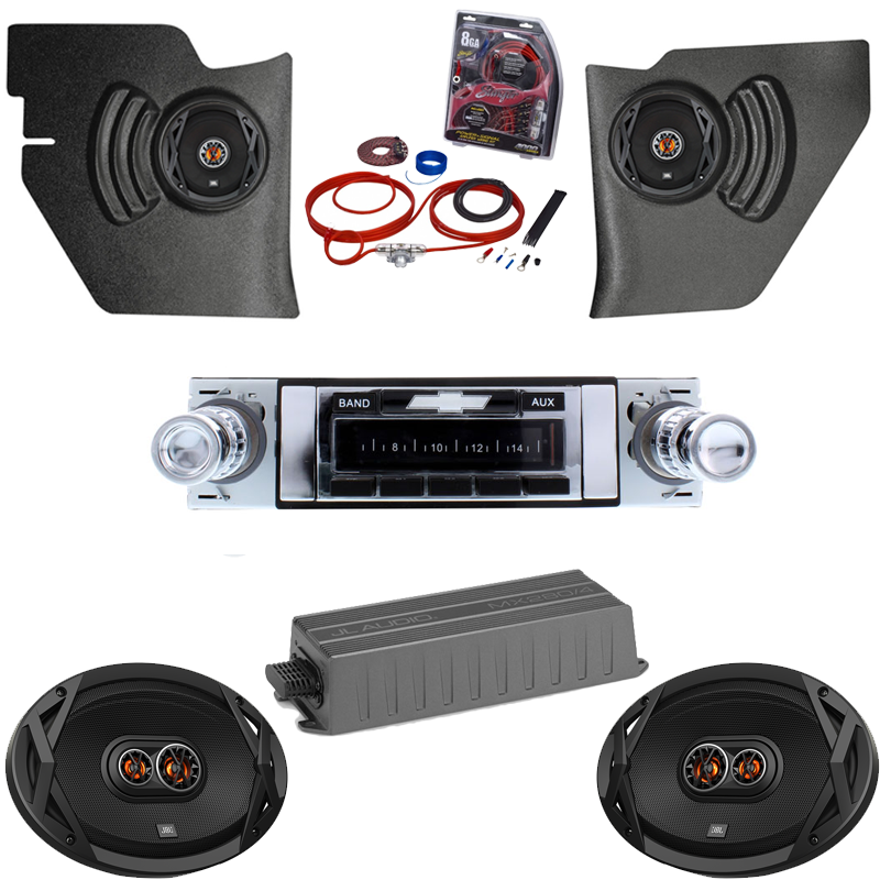 1963-1964 Impala Premium Stereo Kit: CAM-IMP-34-PSK