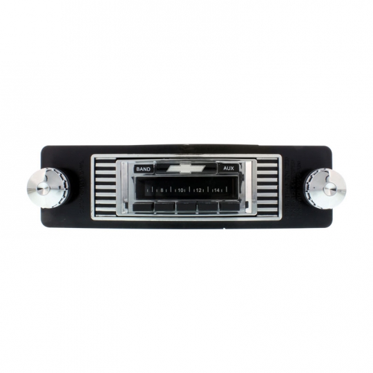 56 Chevy Radio Custom Autosound SlideBar Radio Blacktop Magazine