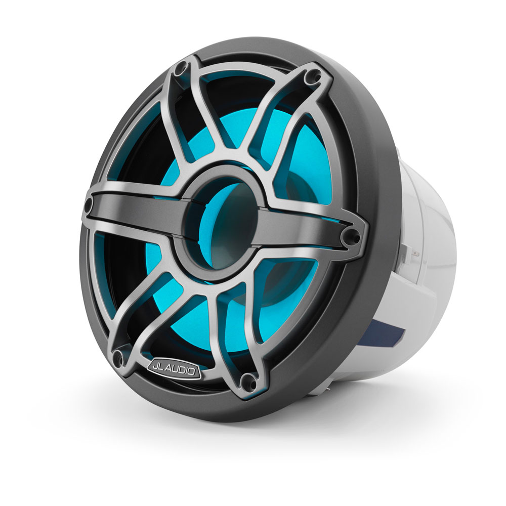 JL Audio M6-8W-S-GmTi-i-4 8" Subwoofer for Enclosed Use Sport Titanium ...