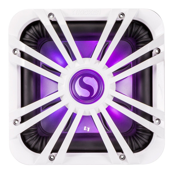 Kicker 11L712GL 12 Inch Square Subwoofer Grille for 11S12L7 or 44L7S12 ...