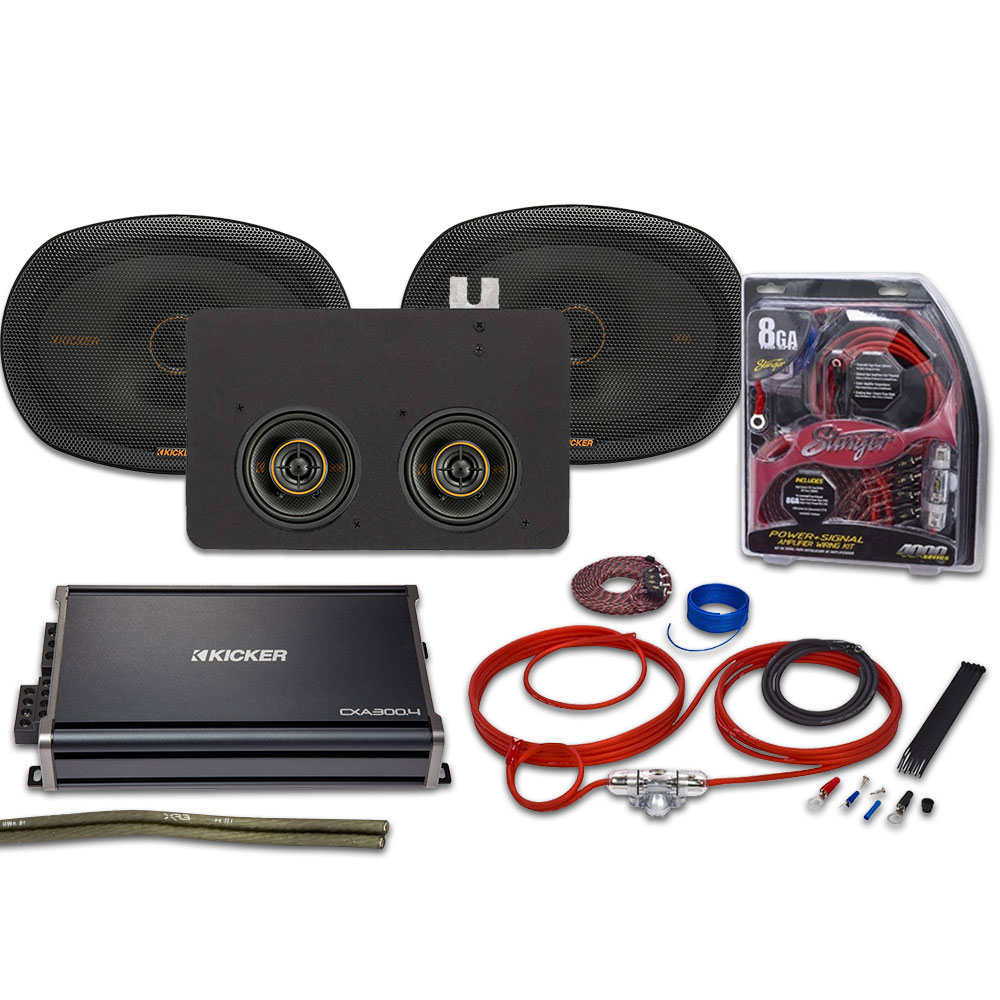 Kicker KS Series 1960-1963 GMC Truck Speaker & Amp Kit: KSA-KSC2017 ...