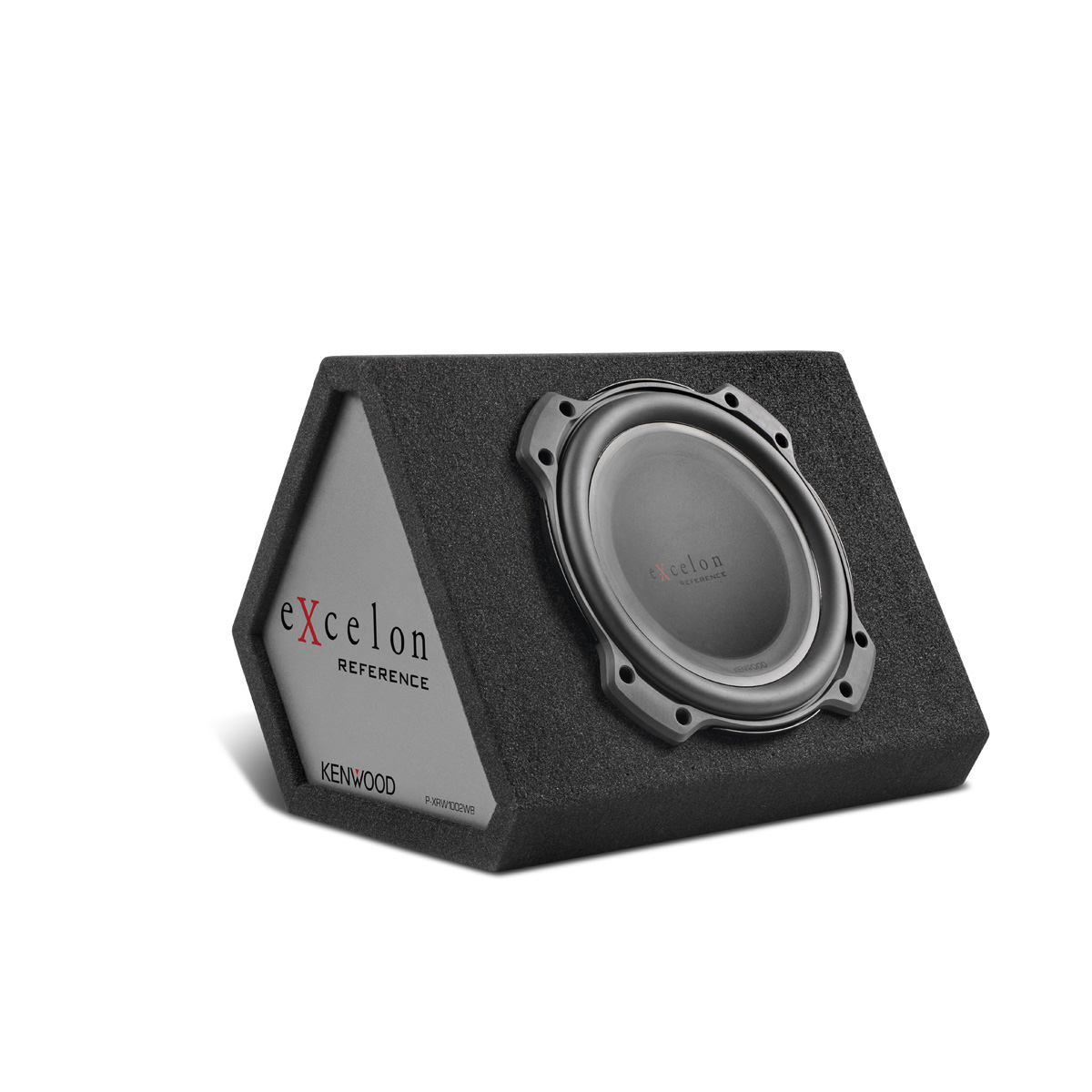 Kenwood eXcelon P-XRW1002WB XR-W1002 & 10" Wedge Subwoofer Box: P-XRW1002WB