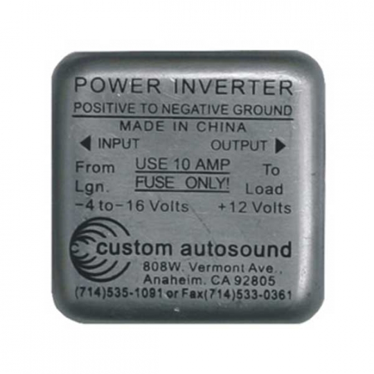 6 Volt Positive Ground Inverters What Is The Maximum Inverter For