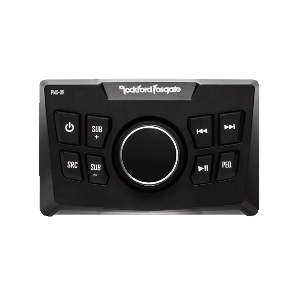 Rockford Fosgate Punch Marine/Motorsport Wired Remote Control: PMX-0R