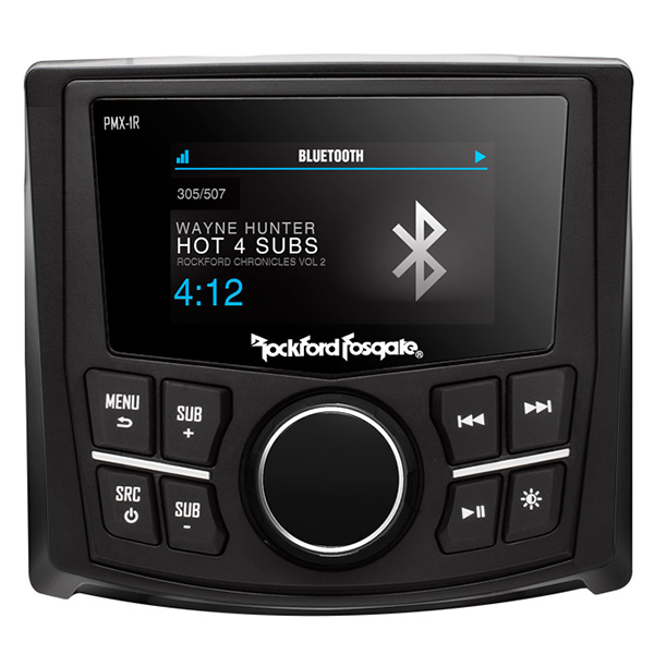 Rockford Fosgate Punch Marine/Motorsport Full Function Wired Remote 2.7 ...