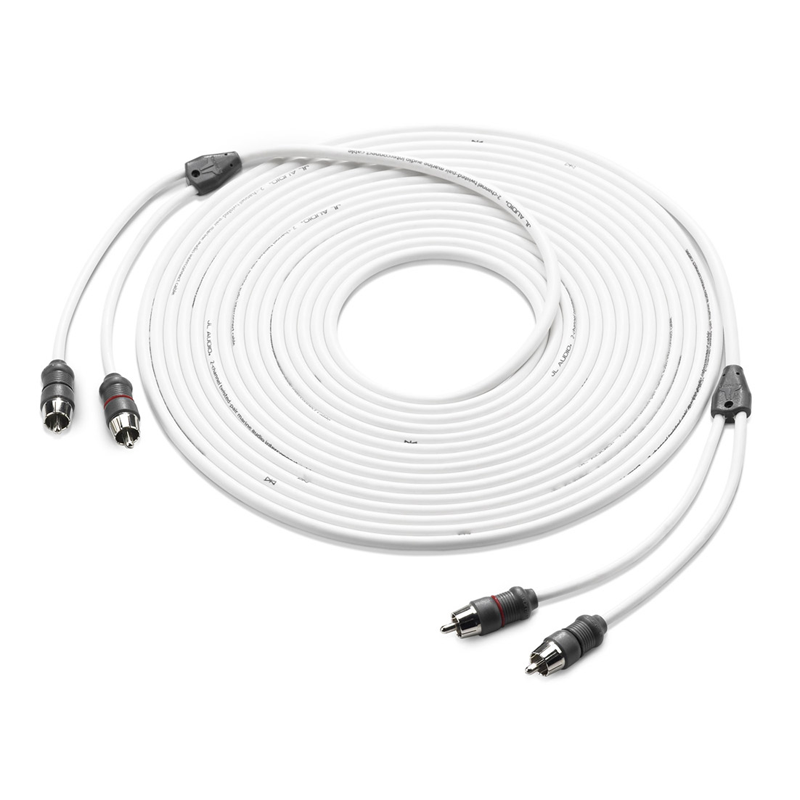 JL Audio 2-channel Marine RCA Cable - 25 ft. (7.62 m): XMD-WHTAIC2-25