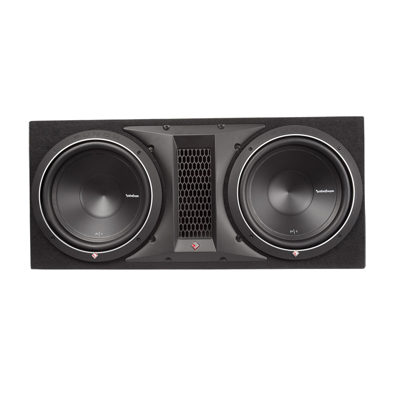 Rockford Fosgate P1-2X12 Dual Punch P1 12 Inch Loaded Subwoofer ...