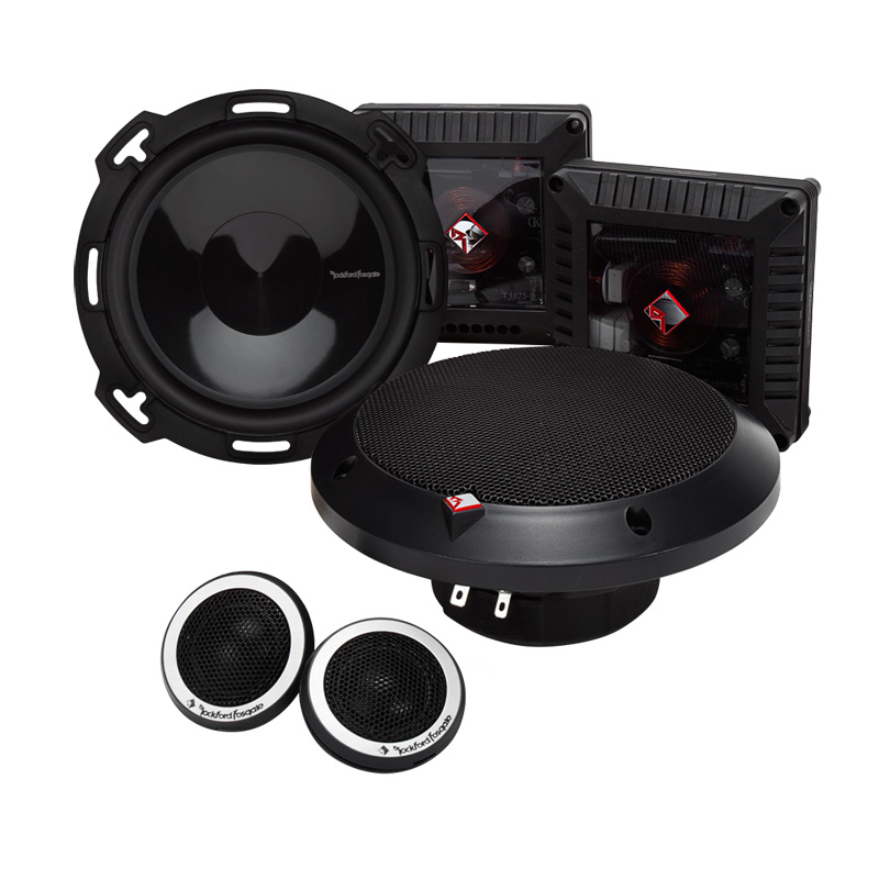 Rockford Fosgate T16-S T1 6" Component Speakers Pair: T16-S