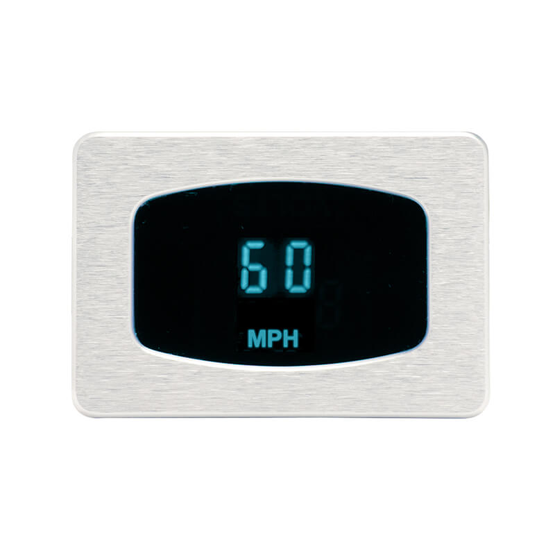 Dakota Digital Odyssey Series Mini-Speedometer, Satin Teal: ODY-01-3-S-T