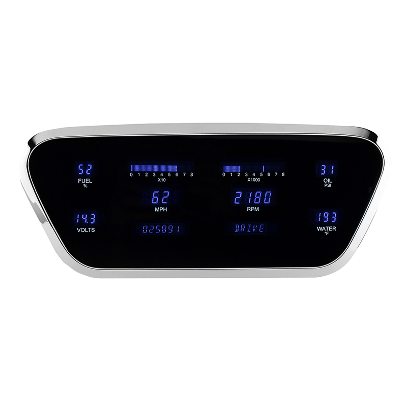 Dakota Digital 1953-55 Ford F100 VFD system (original bezel) w/Blue and ...