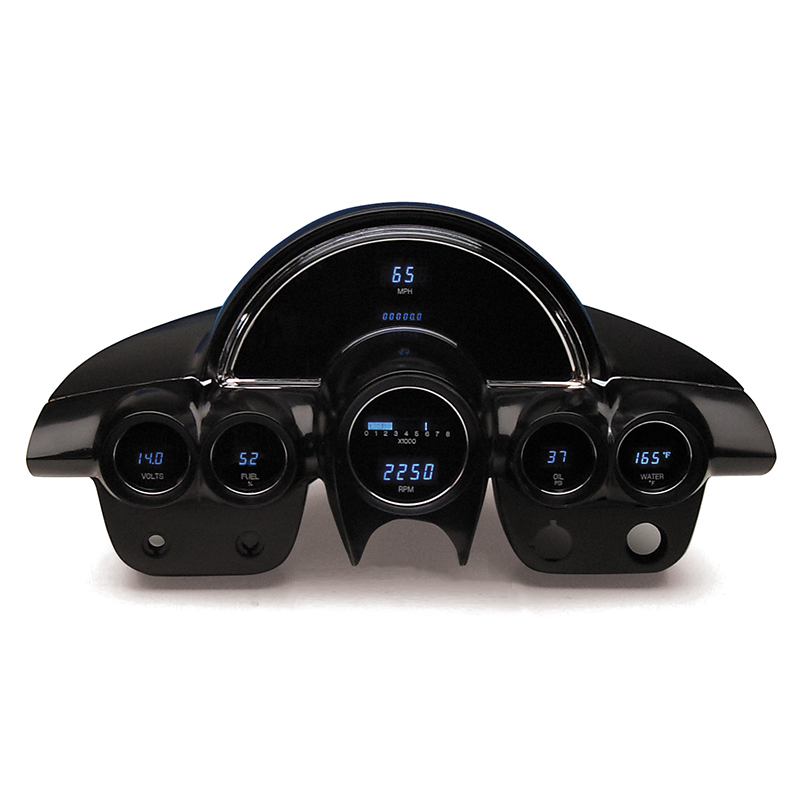 Dakota Digital 1958-62 Corvette VFD system (includes chrome housings ...