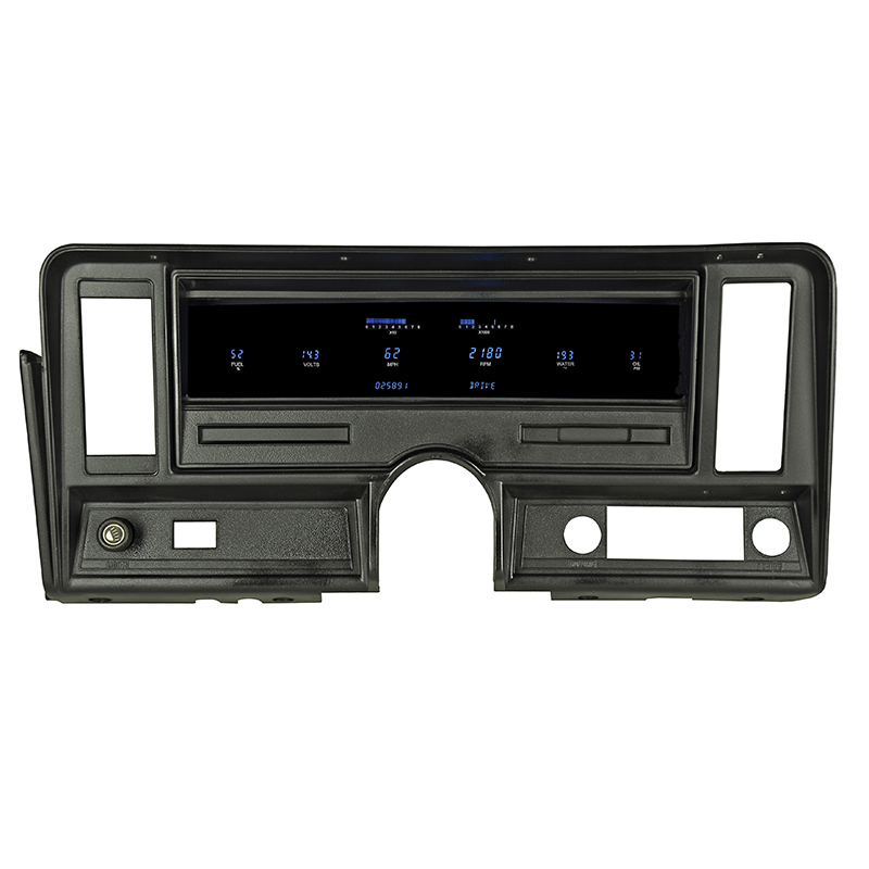 Dakota Digital 1969-76 Nova VFD system w/Blue and Teal Lenses: VFD3-69C ...