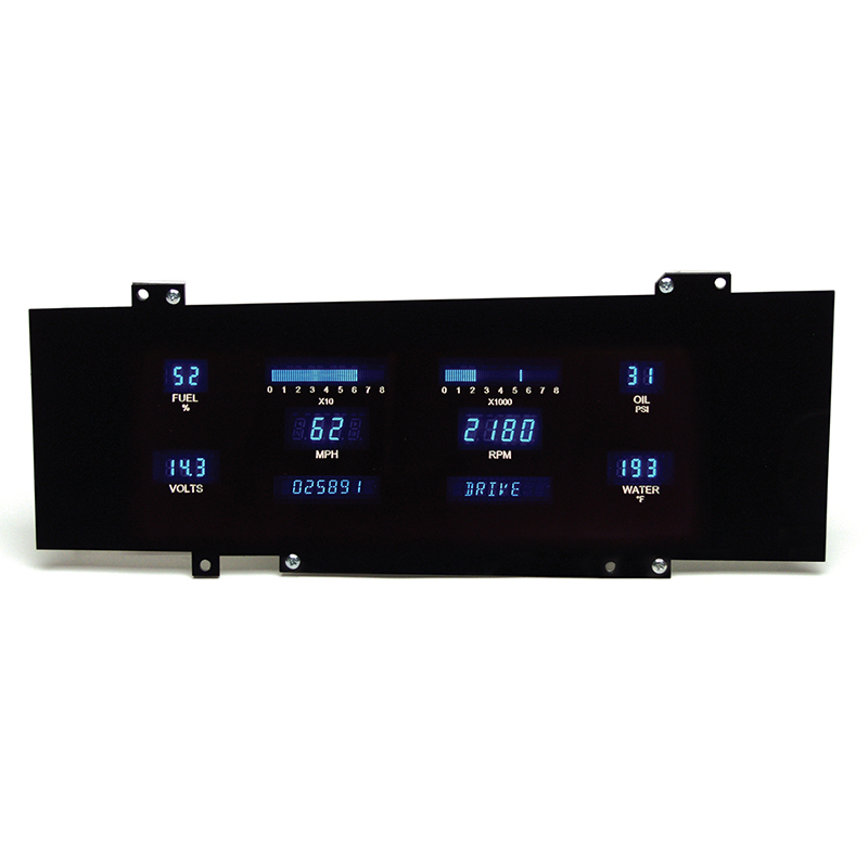 Dakota Digital 1978-88 Olds Cutlass VFD System w/Blue and Teal Lenses ...