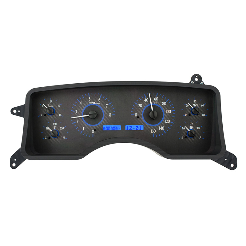 Dakota Digital 1990-93 Ford Mustang VHX Series Digital Gauges: VHX-90F-MUS