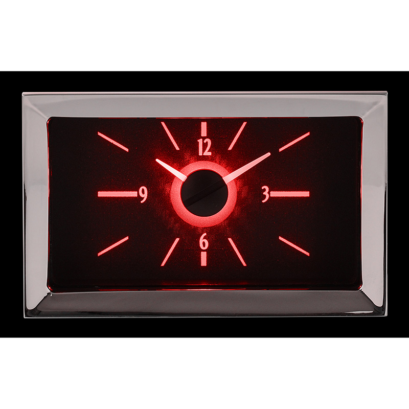 Dakota Digital 1957 Chevy Car Analog Clock, Carbon Fiber Style Face ...