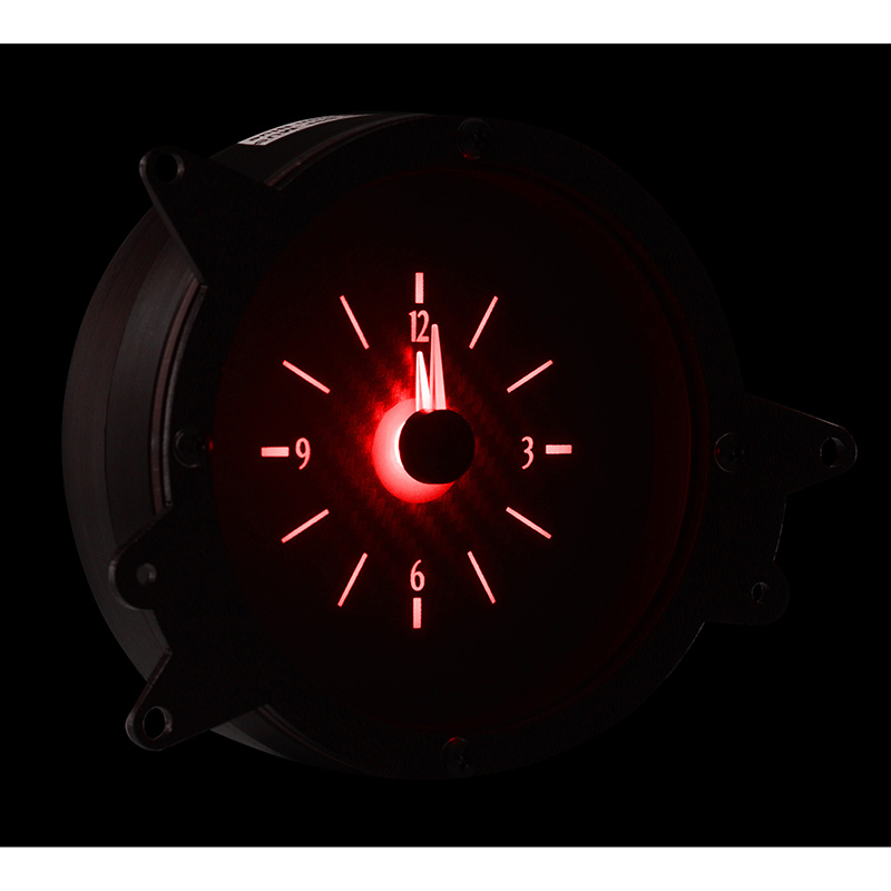 Dakota Digital 1969-70 Ford Mustang Analog Clock, Carbon Fiber Style ...